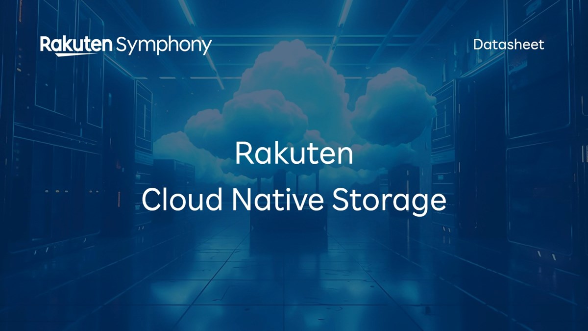 Rakuten Cloud Native Storage, Cloud Academy | TelecomTV