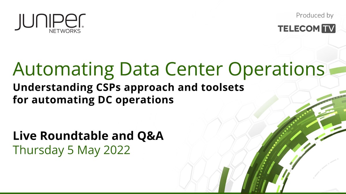 Automating Data Center Operations | TelecomTV