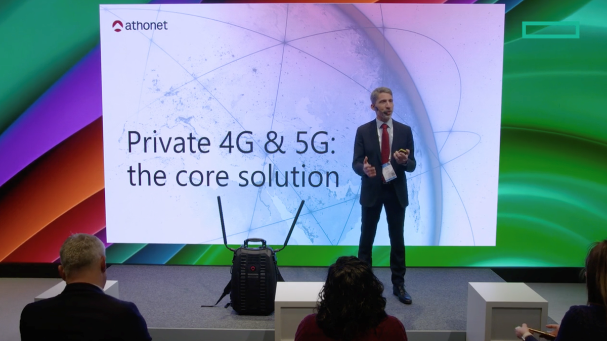 Private 5G - scalable, modular, priced by consumption, HPE & Intel ...