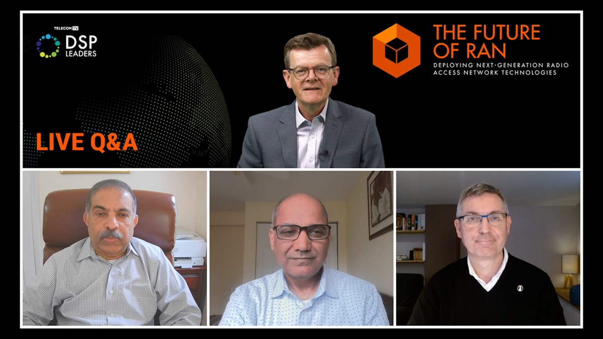 The Future of RAN Summit: Live Q&A show, The Future of RAN Summit | TelecomTV