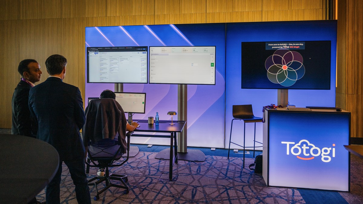 Totogi creates new BSS system on AI-Native Telco Forum show floor, The ...