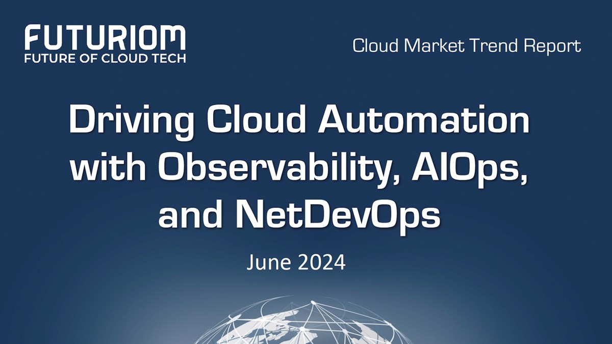 Driving cloud automation with observability, AIOps, and NetDevOps, Cloud Academy | TelecomTV