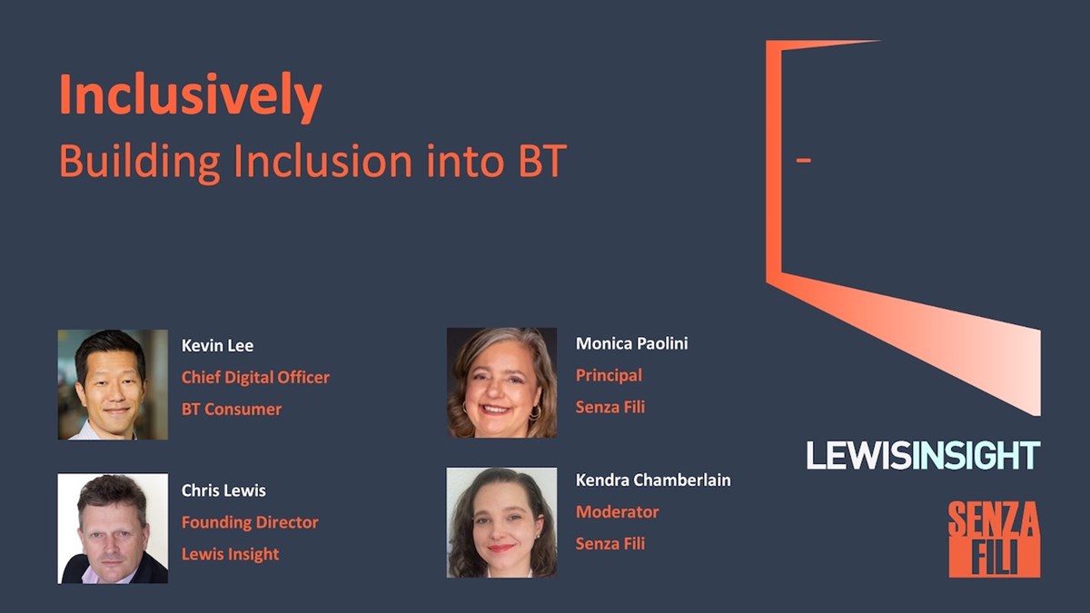 Inclusively | Building inclusion into BT, The Green Network | TelecomTV