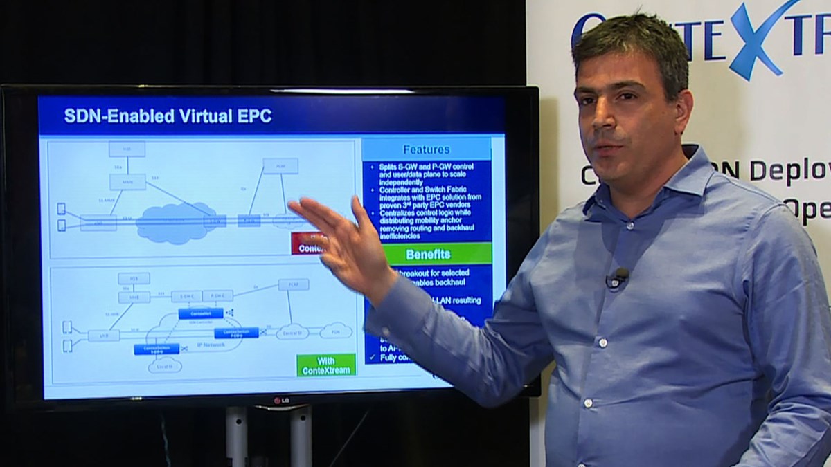 Proof of Concept: SDN Enabled Virtual EPC Gateway, Demo Zone | TelecomTV