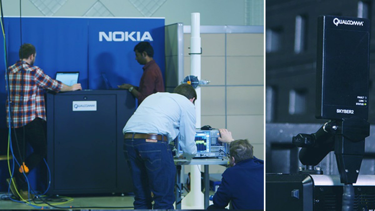 Nokia and Qualcomm complete interoperability tests of 3.5GHz and 28GHz ...