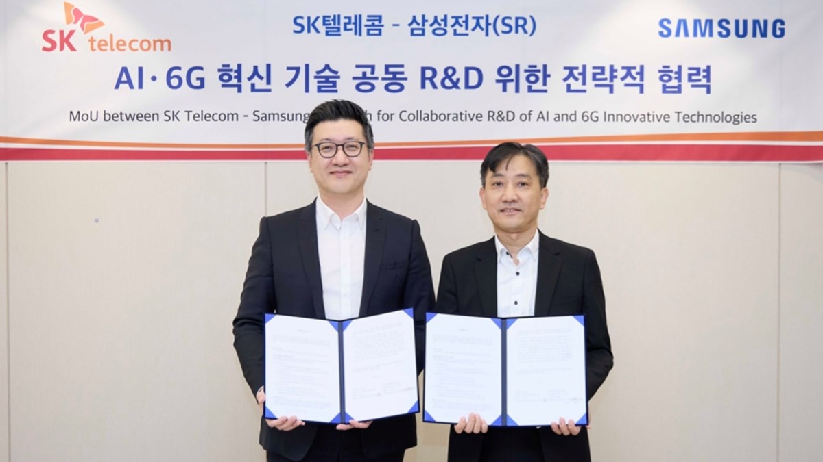 SK Telecom and Samsung team up on AI-RAN, 6G, The Future of RAN | TelecomTV