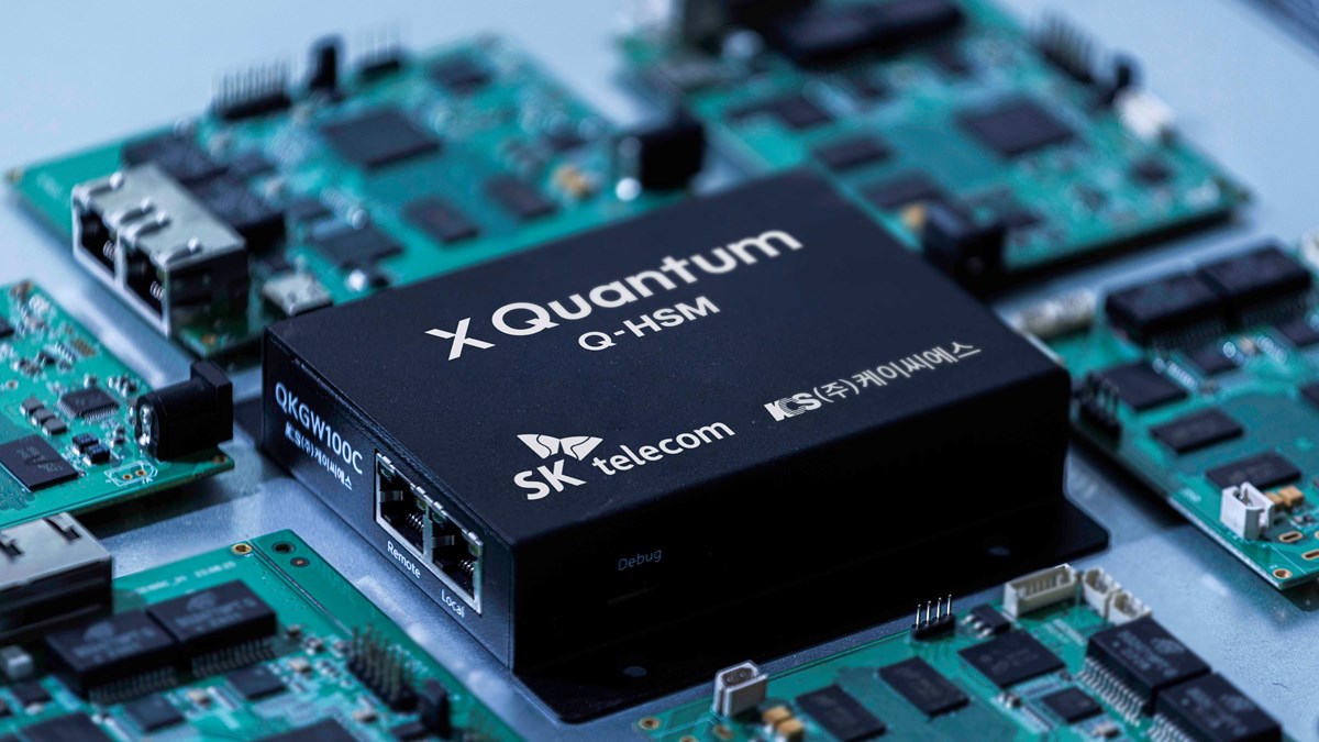 SK Telecom unveils quantum security chip, Security | TelecomTV